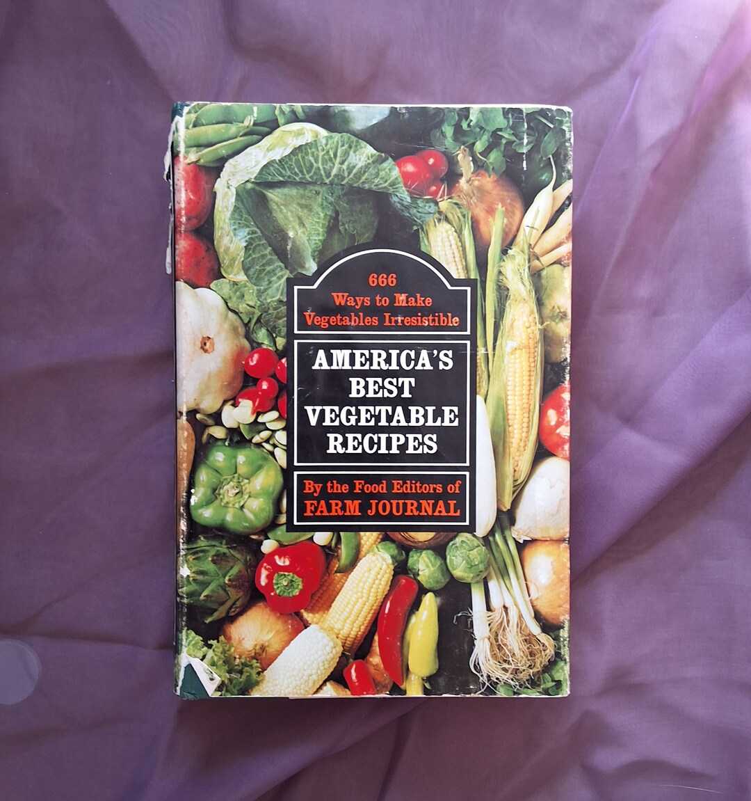 1970 1st Edition America's Best Vegetable Recipes by the Food Editors ...