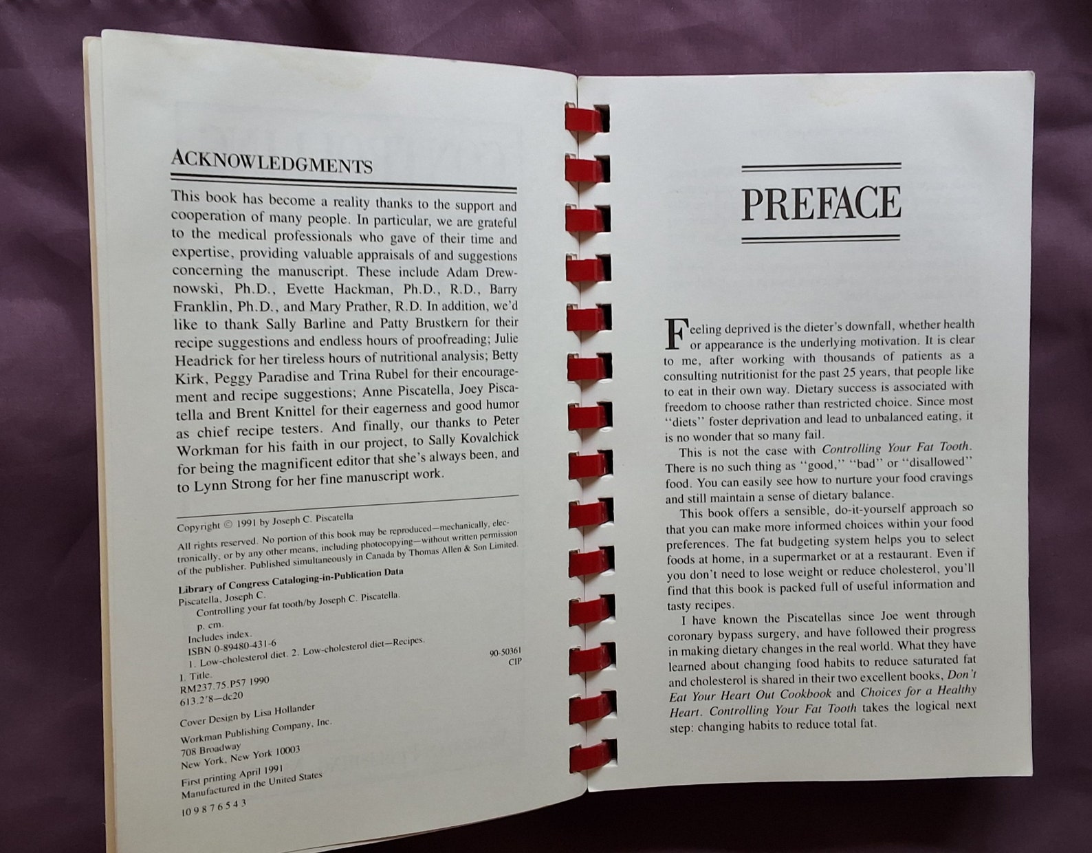 Controlling Your Fat Tooth by Joseph Piscatella/menus, 200 Delicious ...