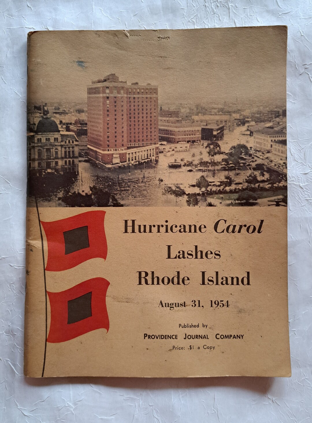Hurricane Carol Lashes Rhode Island August 31, 1954/published by the ...