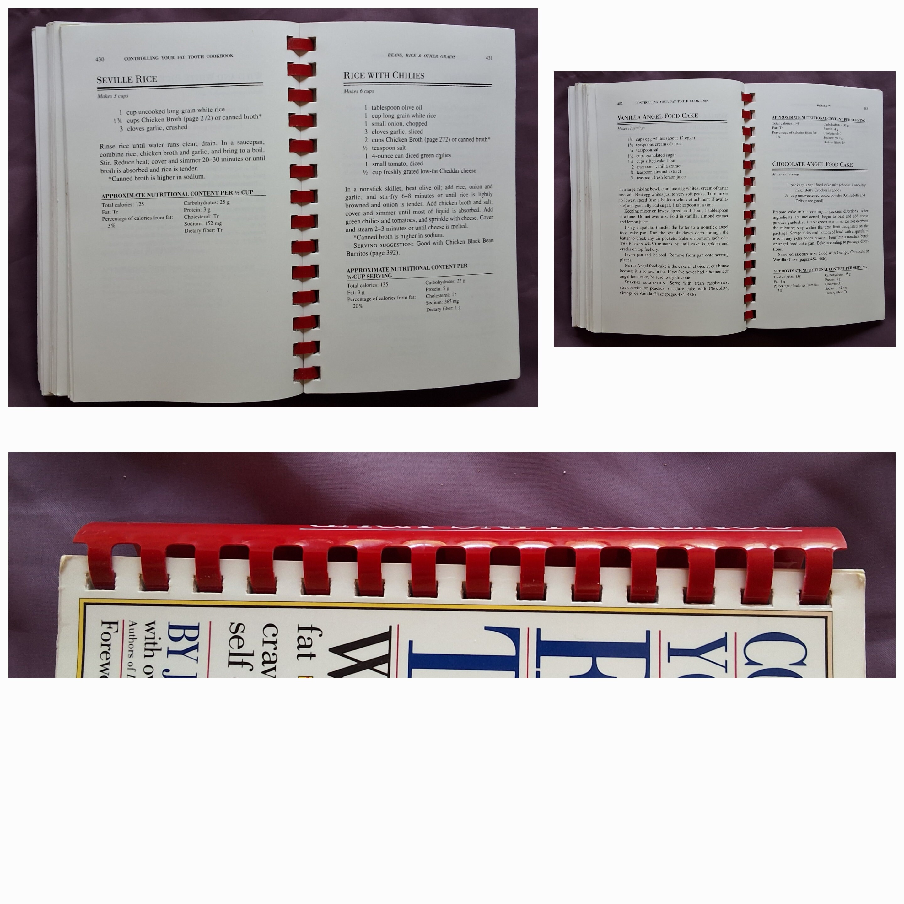 Controlling Your Fat Tooth by Joseph Piscatella/menus, 200 Delicious ...