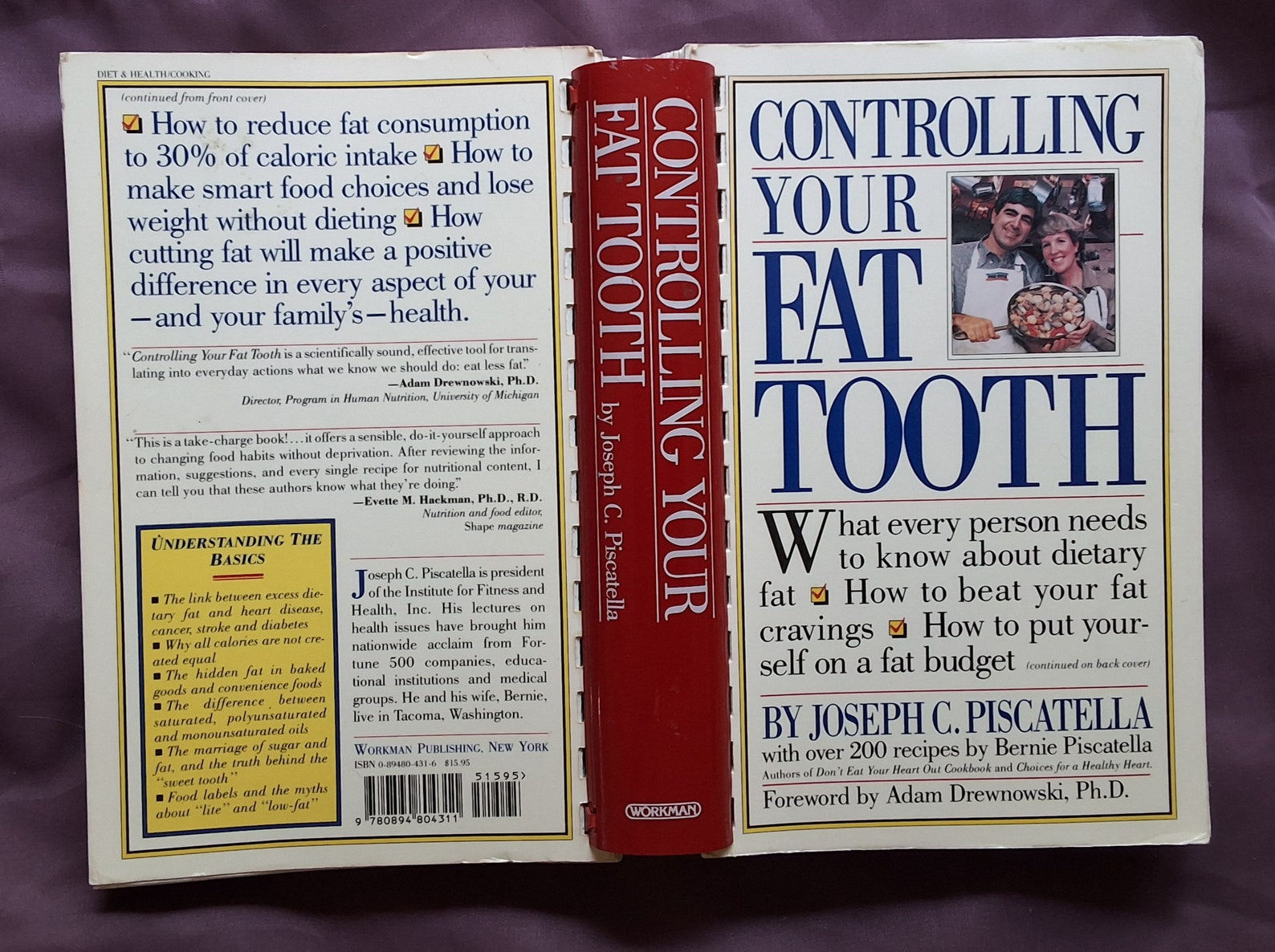 Controlling Your Fat Tooth by Joseph Piscatella/menus, 200 Delicious ...
