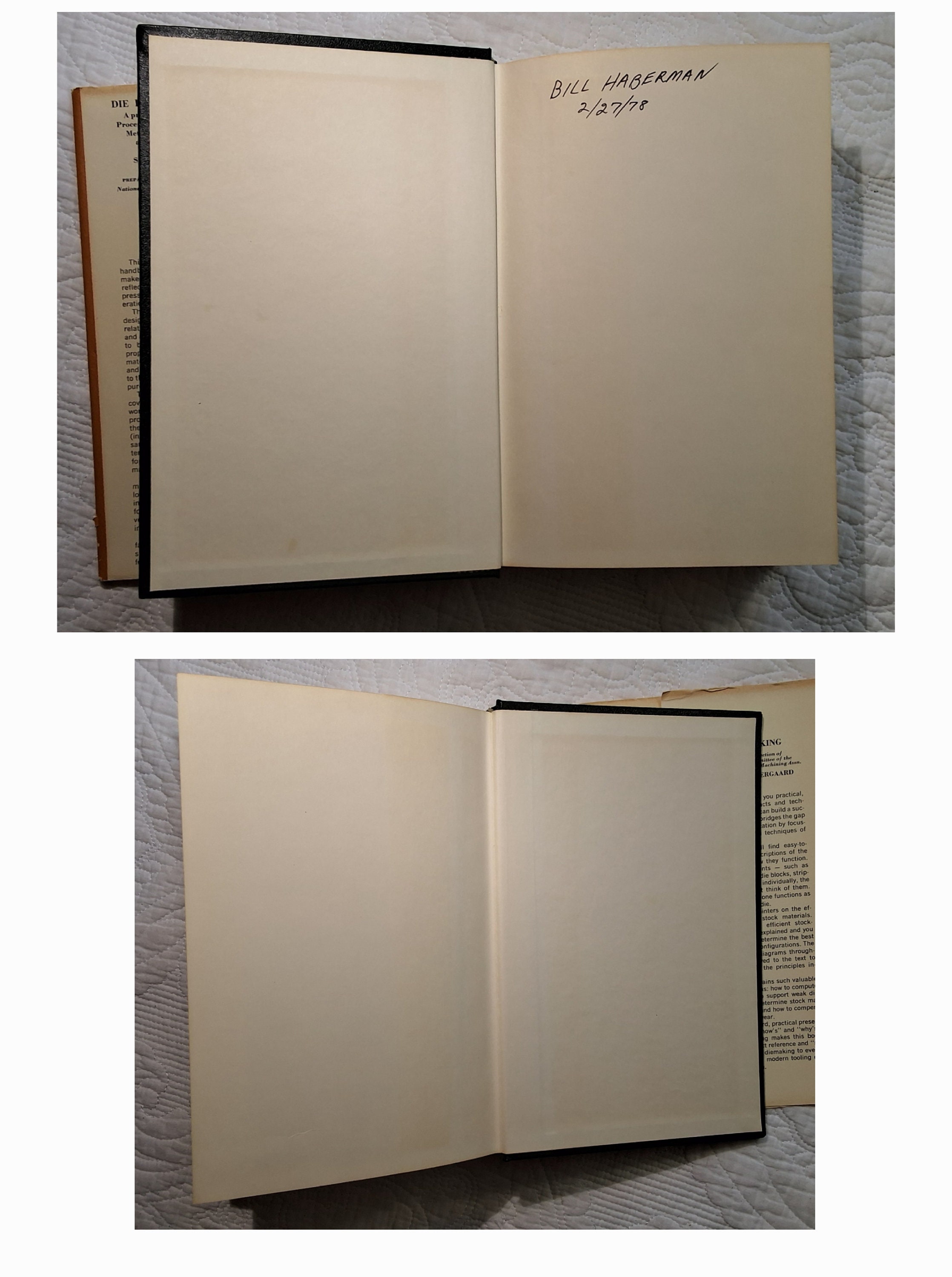 Die Design Handbook/practical Reference Book for Every Class of Sheet ...