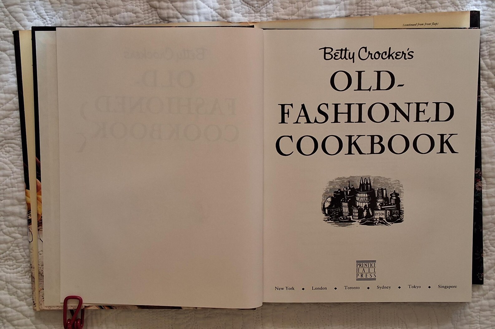 Betty Crocker's Old-fashioned Cookbook/1990 *1st Edition 2nd Printing ...