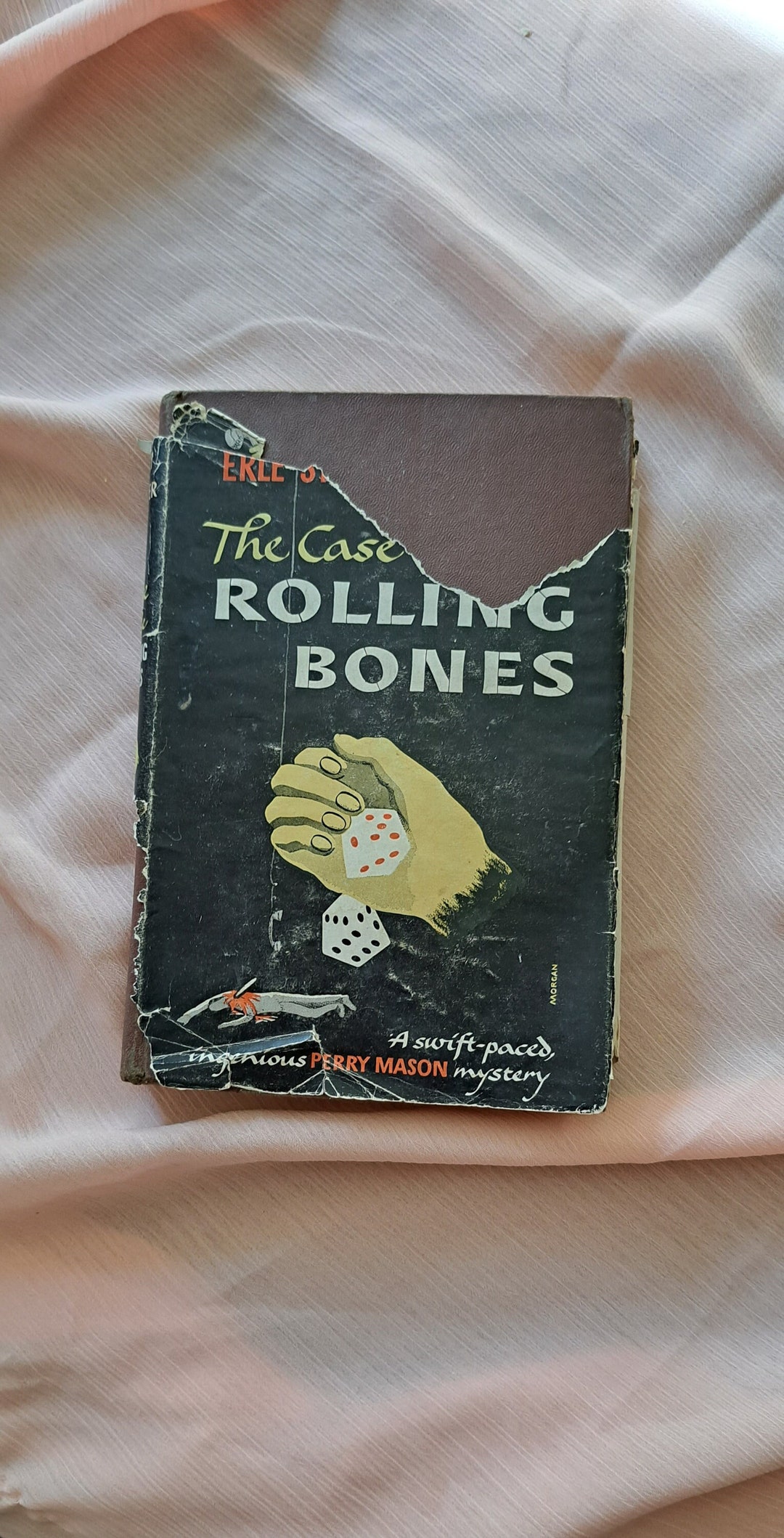 The Case of the Rolling Bones Erle Stanley Gardner/see Photos/1947 Hardcover 279 Pgs - Etsy