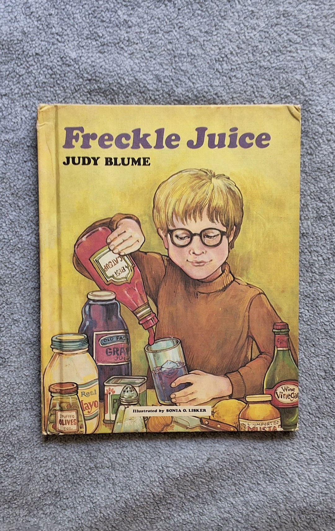 Freckle Juice by Judy Blume/hilarious Tale of a Boy Who Wants One Thing ...