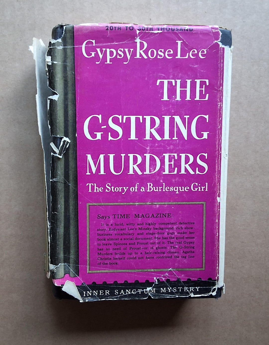 The G-string Murders: the Story of a Burlesque Girl by Gypsy Rose Lee ...