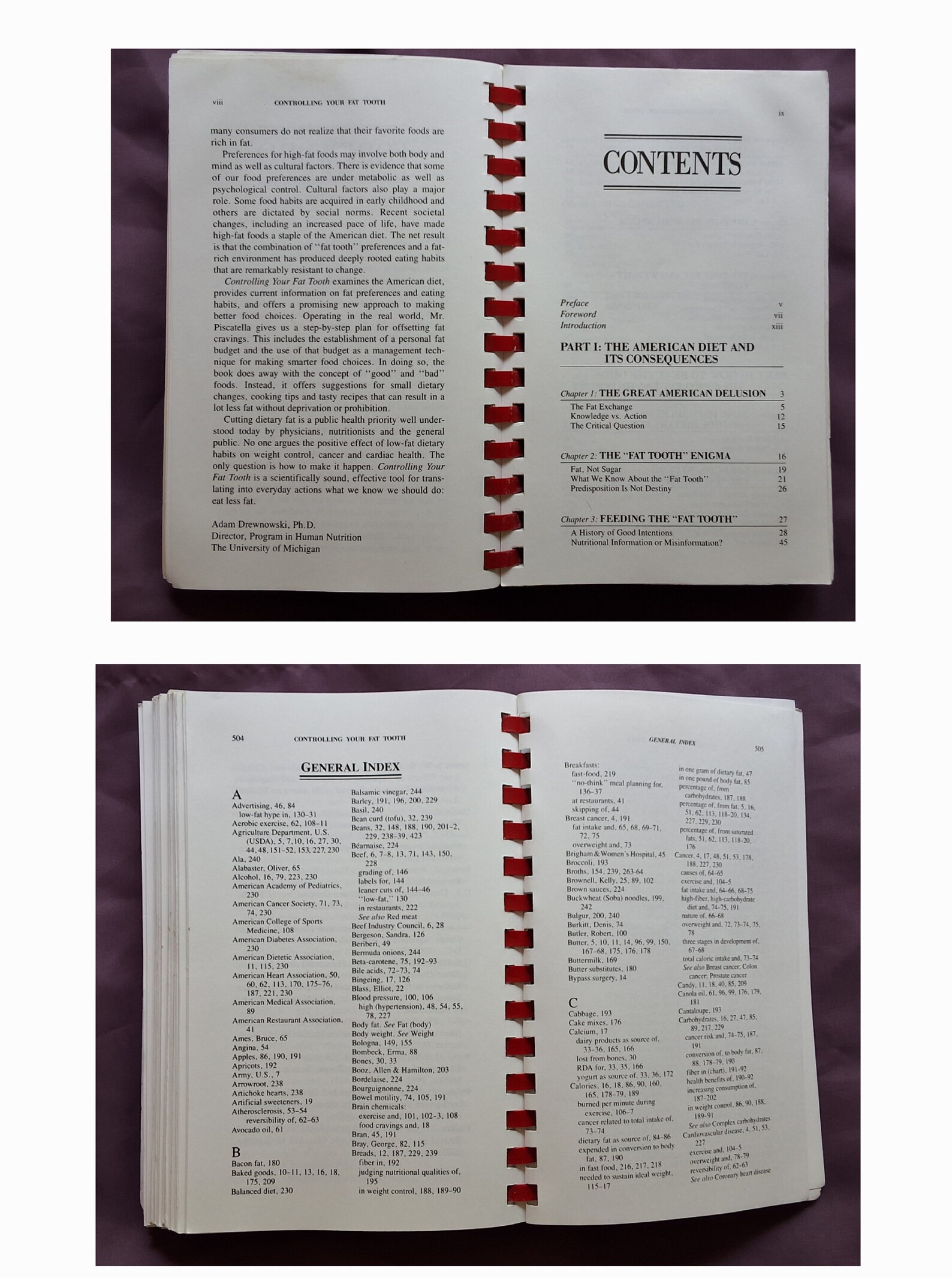 Controlling Your Fat Tooth by Joseph Piscatella/menus, 200 Delicious ...