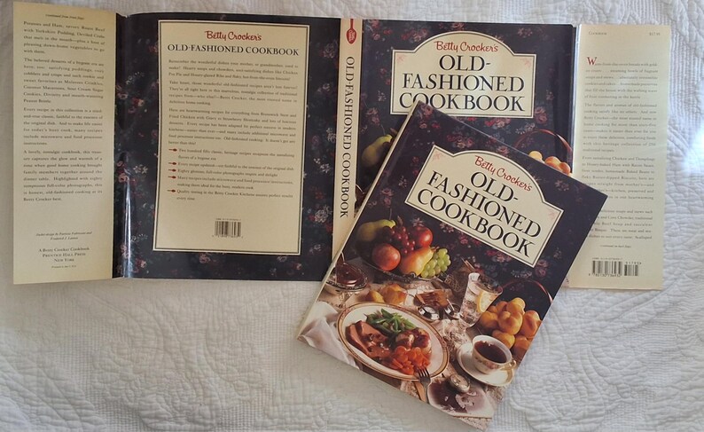 Betty Crocker's Old-fashioned Cookbook/1990 *1st Edition 2nd Printing ...