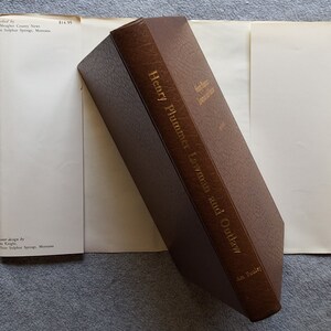 Henry Plummer Lawman and Outlaw by Art Pauley/prospector, Sheriff, City ...