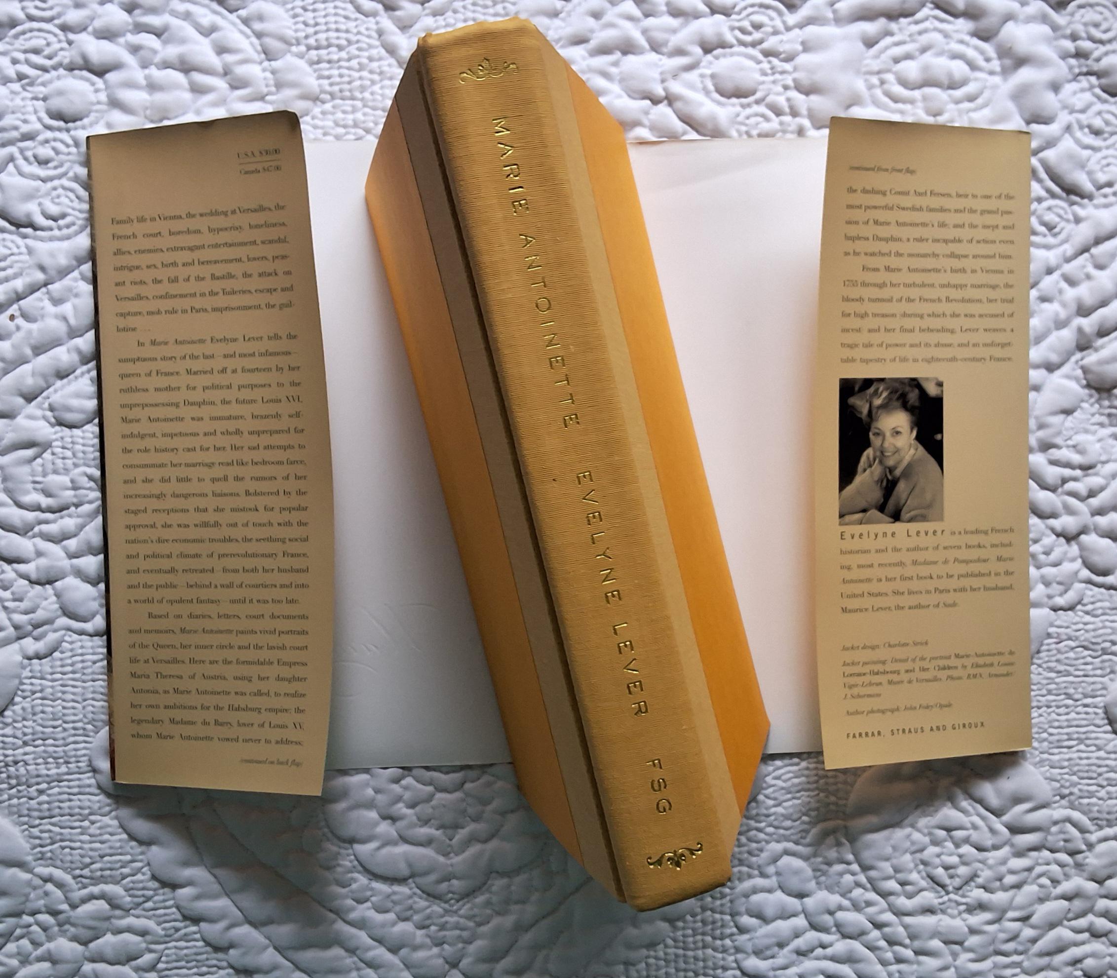 Marie Antoinette: the Last Queen of France by Évelyne Lever/gripping ...