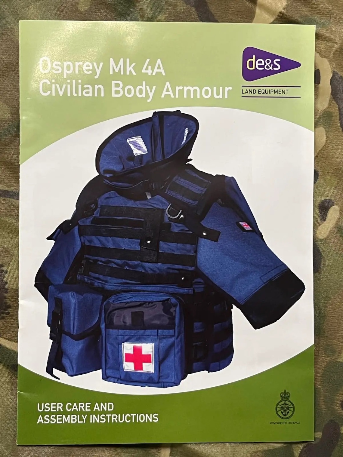 BRAND NEW British Army Osprey MK 4A Civilian Body Armour Cover - Etsy