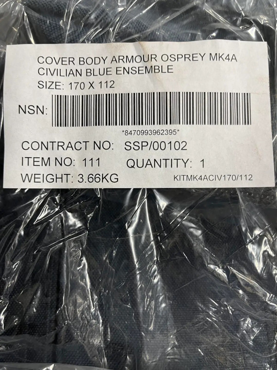 BRAND NEW British Army Osprey MK 4A Civilian Body Armour Cover - Etsy