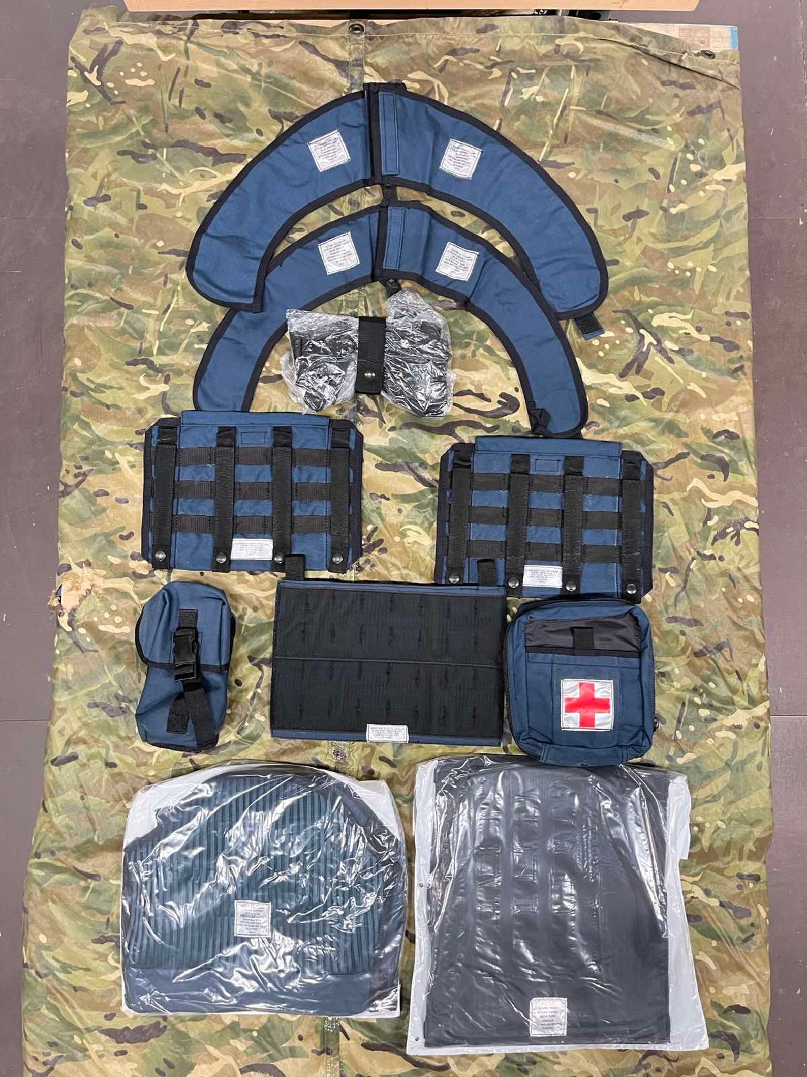 British Military Osprey MK4A Civilian Plate Carrier Blue, NEW - Etsy