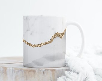 Marble Coffee Mug | Etsy