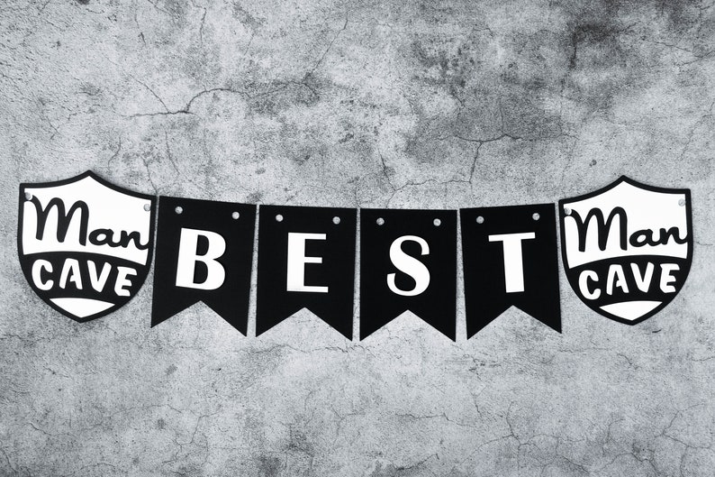 Man Cave Banner, Personalised Banner for Him - Etsy UK