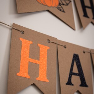 Custom Bunting, Halloween Banner, FREE Pumpkins - Etsy
