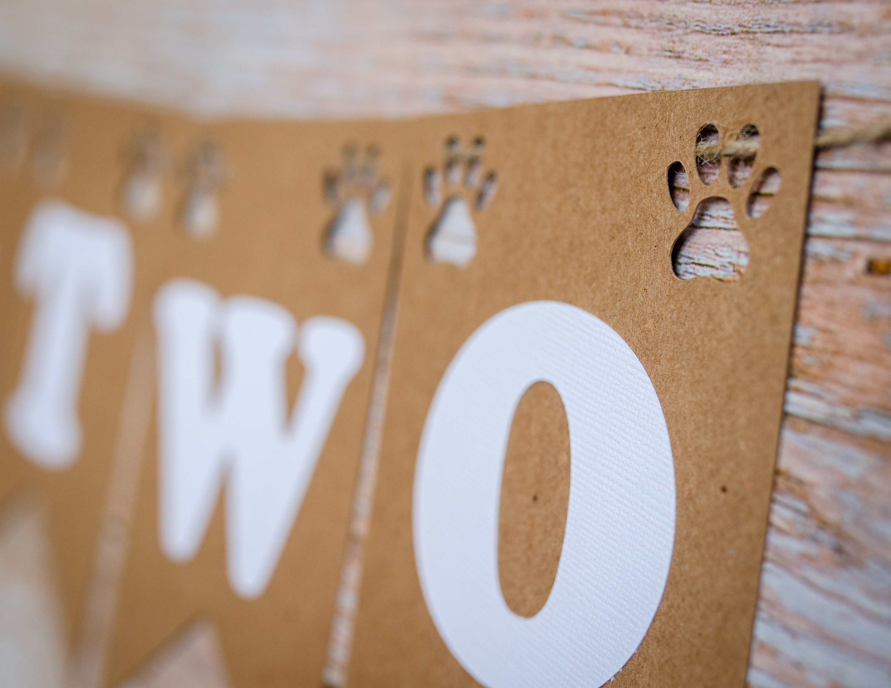 Personalised Puppy Banner Custom Birthday Bunting Occasion - Etsy UK