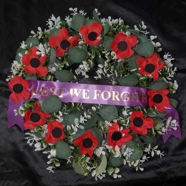 Lest We Forget Ribbon - Etsy Australia