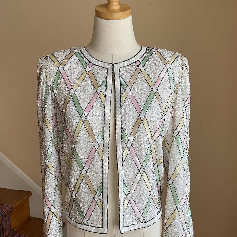 Beaded Jackets - Etsy