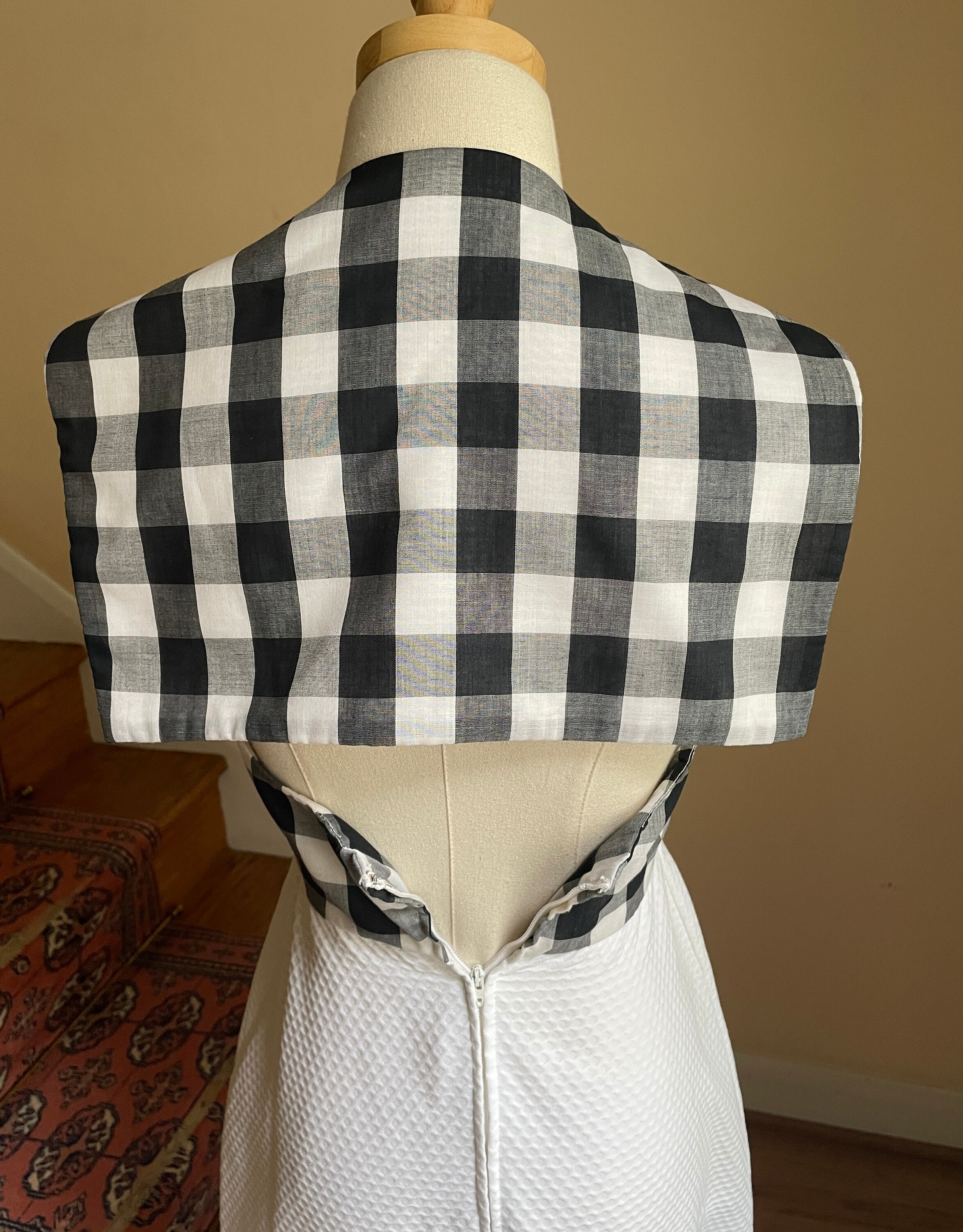 1970s Nautical Halter Maxi Sun Dress Vintage Pat Richard Summer Red ...