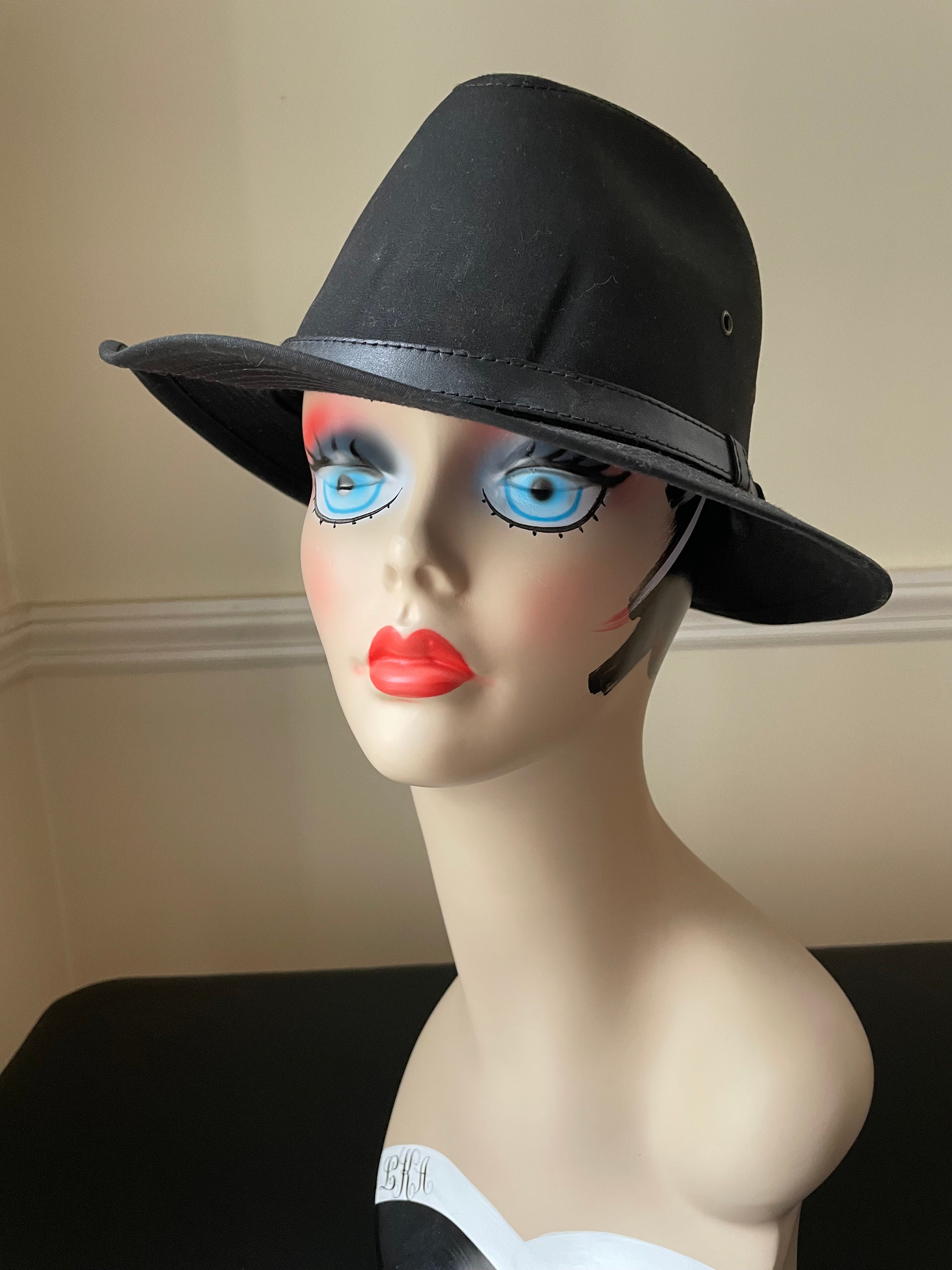 Vintage Stetson Black Outdoor Fedora - Etsy