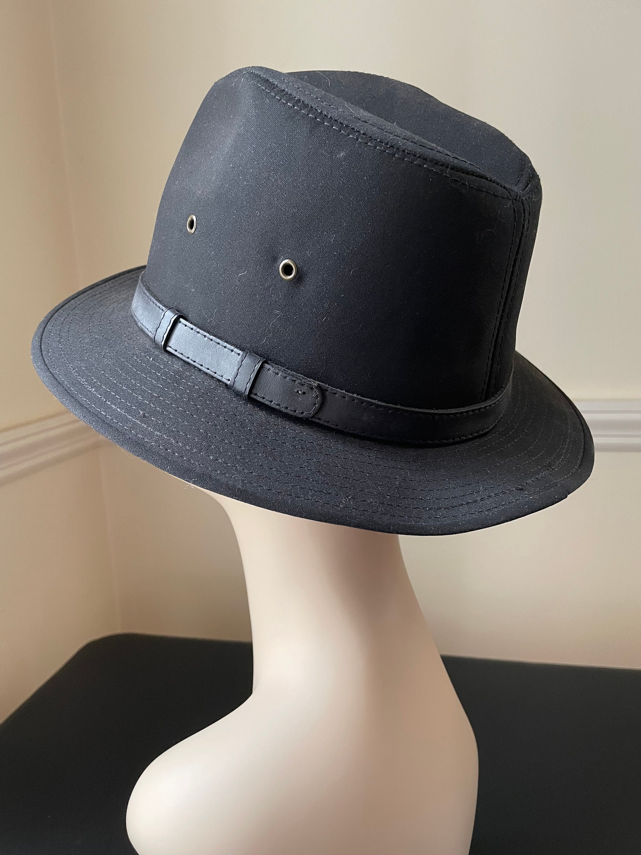 Vintage Stetson Black Outdoor Fedora - Etsy