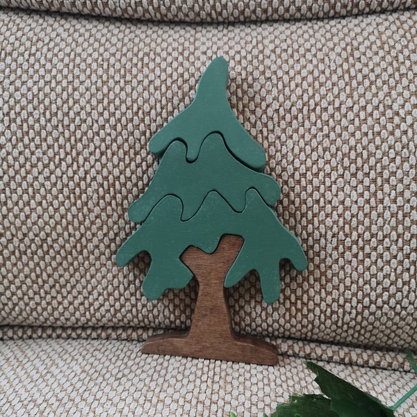 Wood Tree Puzzle - Etsy