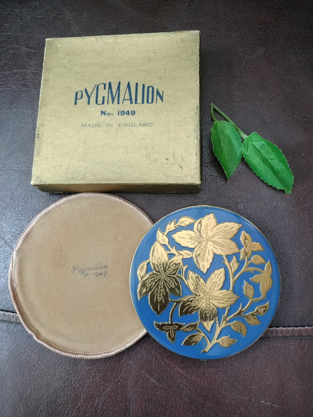 Pygmalion Compact, Large Size Loose Powder Compact, Original Box ...