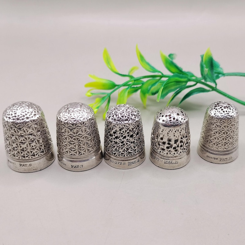 Silver Quilting Thimble - Etsy UK