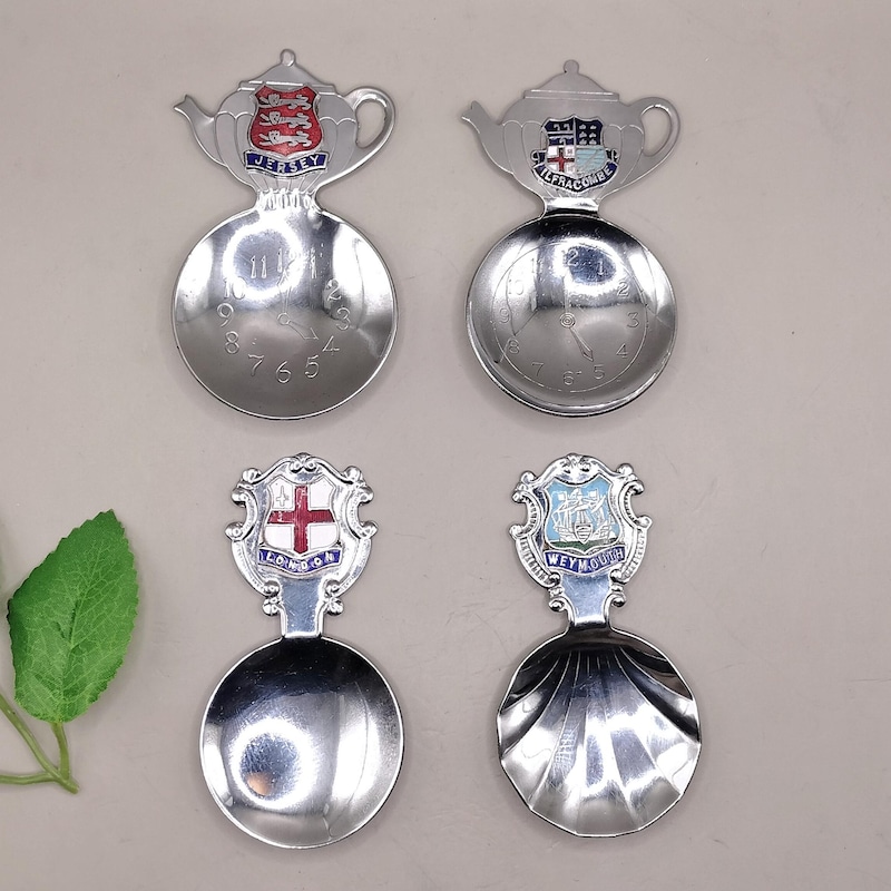 Silver Tea Spoon Caddy - Etsy UK