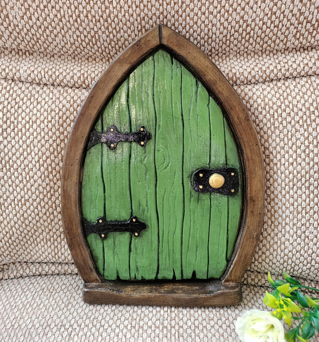 Large Fairy Door, Whimsical Door for Elf, 10 High, Suitable for House ...