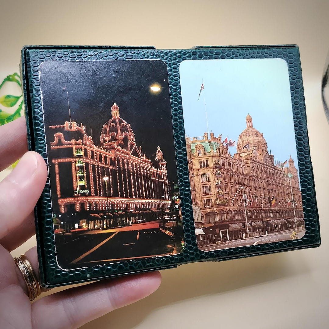 Harrods Playing Cards, Night & Day Shop View, Standard Double Deck ...