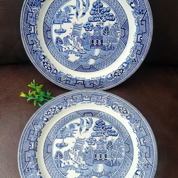 Willow Pattern Plate - Etsy