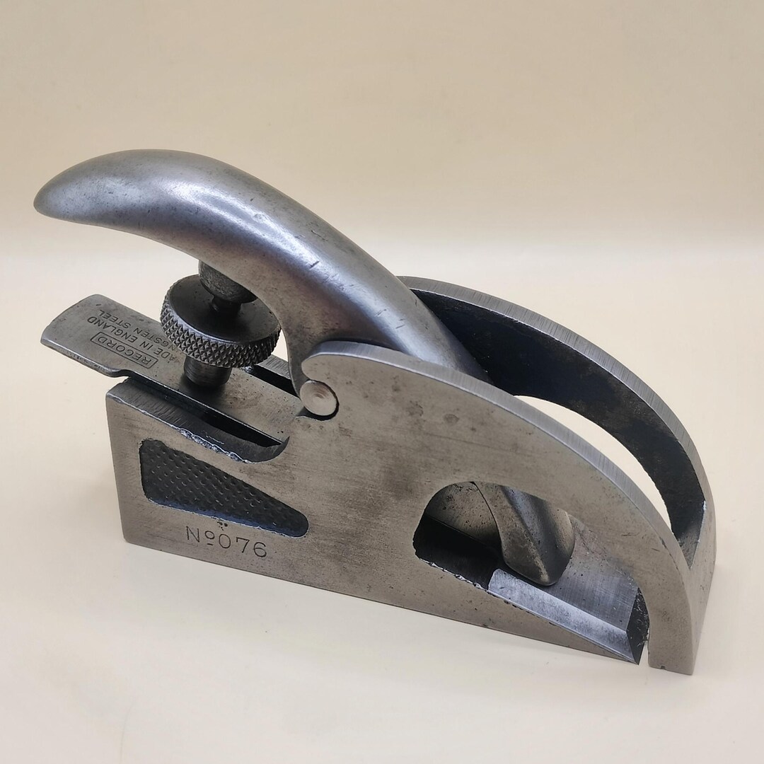 Record No. 76 Bull Nose Plane, Made in England, Vintage Cabinet Making ...