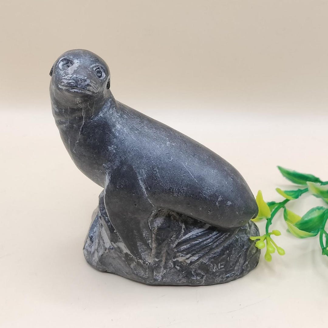 Sea Lion Figurine by Wolf Enterprises, Handmade in Canada, Lovely ...