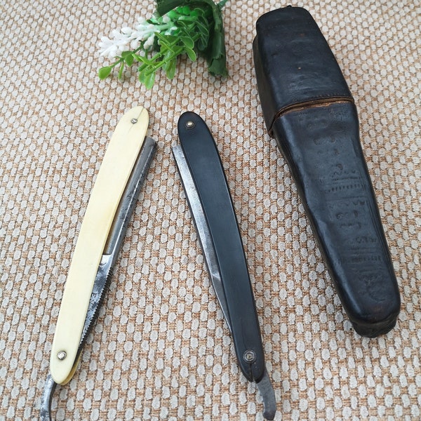 Antique Shaving Set - Etsy