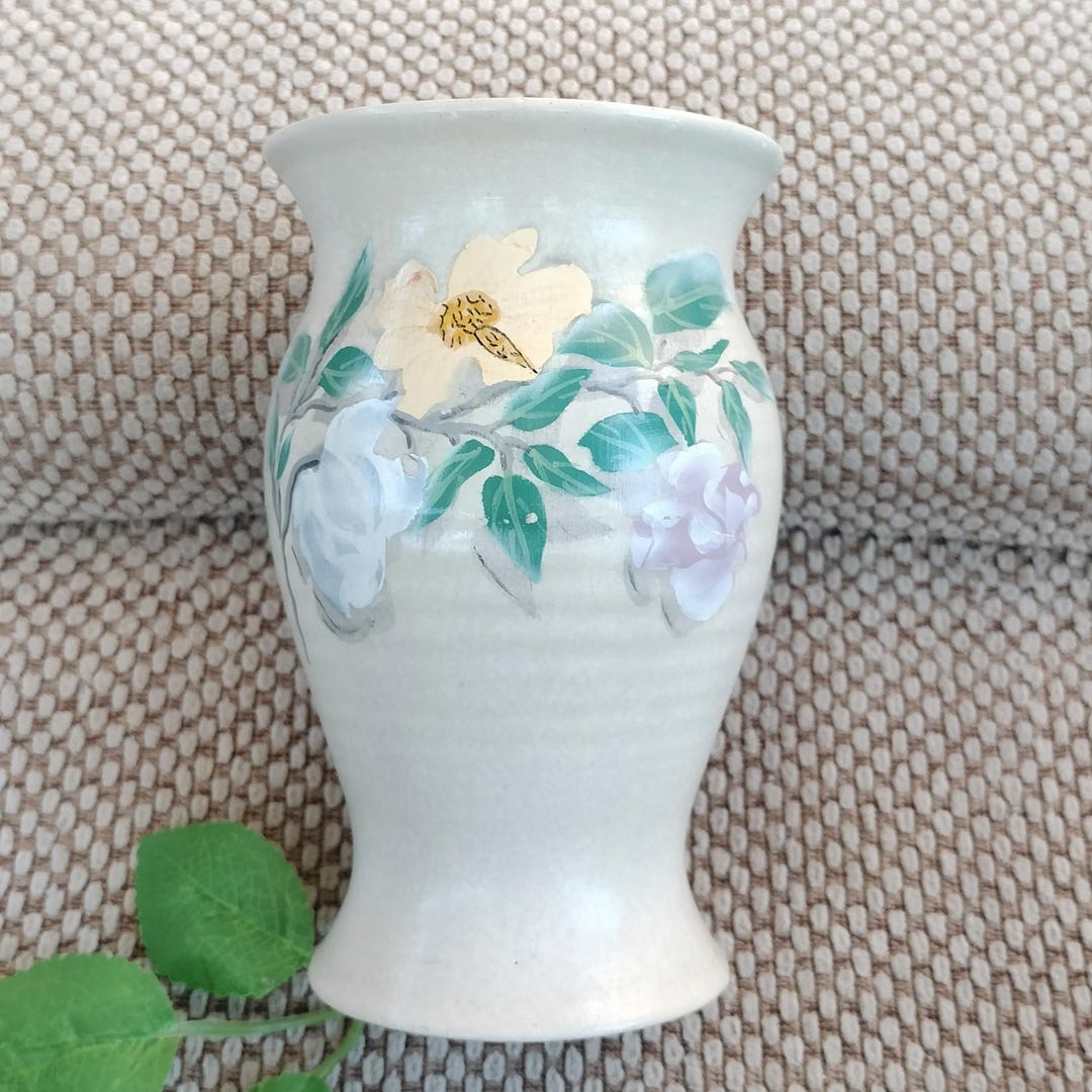 Brentleigh Ware Vase, Croma Shape, 1950s Hand Painted Pottery, Made in ...