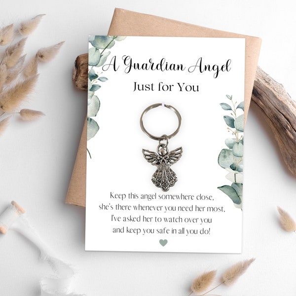 Angel Keyring - Etsy