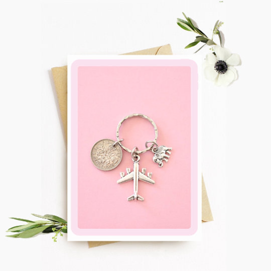 Good Luck Travel Gift, Travelling Friend, Pilot Air Hostess Back Packer ...