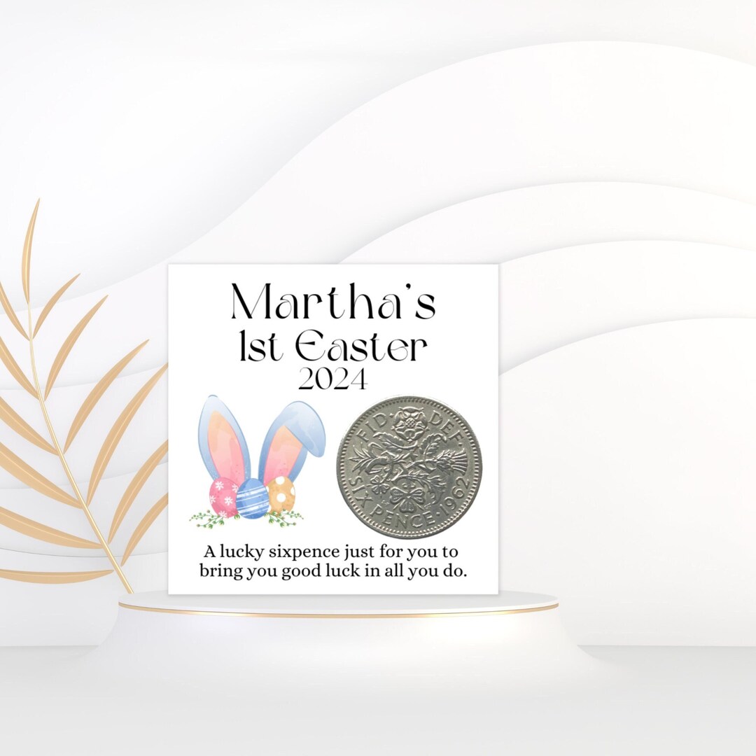 Baby's First Easter 2024 Personalised 1st Easter Gift for Boys Girls ...