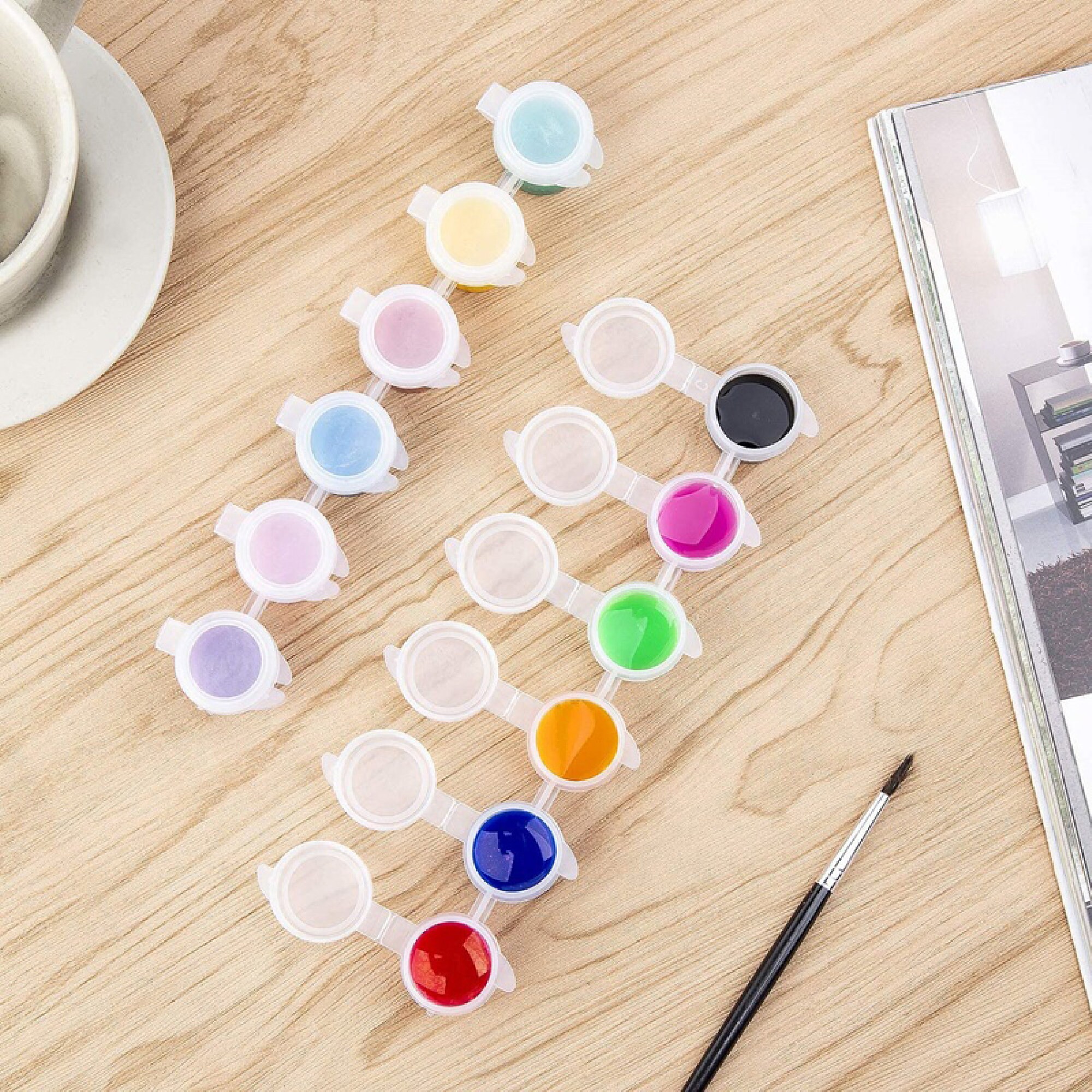 Set of Paint Pot Strips - Etsy