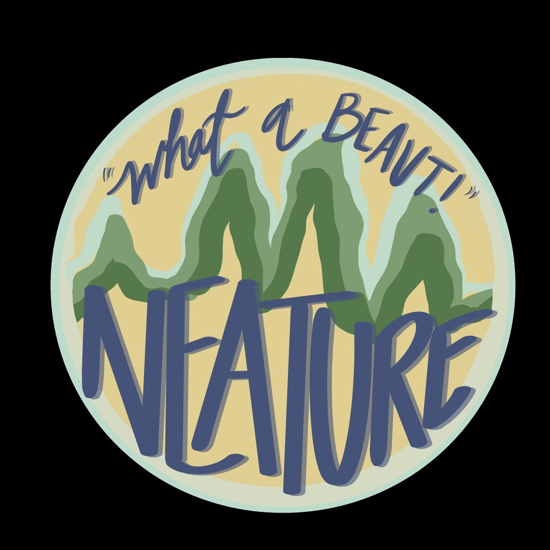 Neature What a Beaut Outdoors Nature Pun digital Design - Etsy UK
