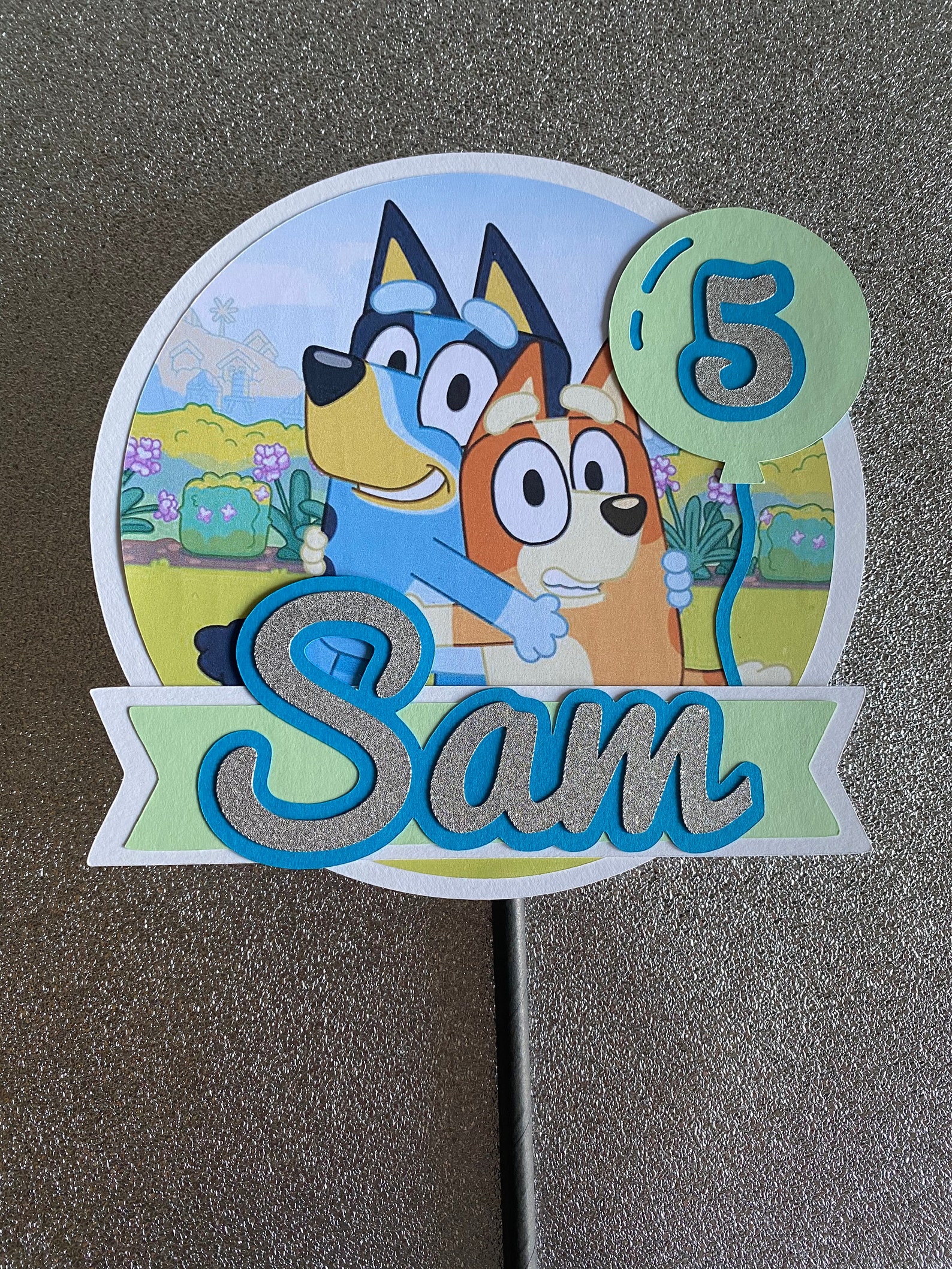 Bluey Personalised Cake Topper Etsy bluey-personalised-cake-topper-etsy