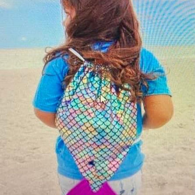 Mermaid Backpack - Etsy
