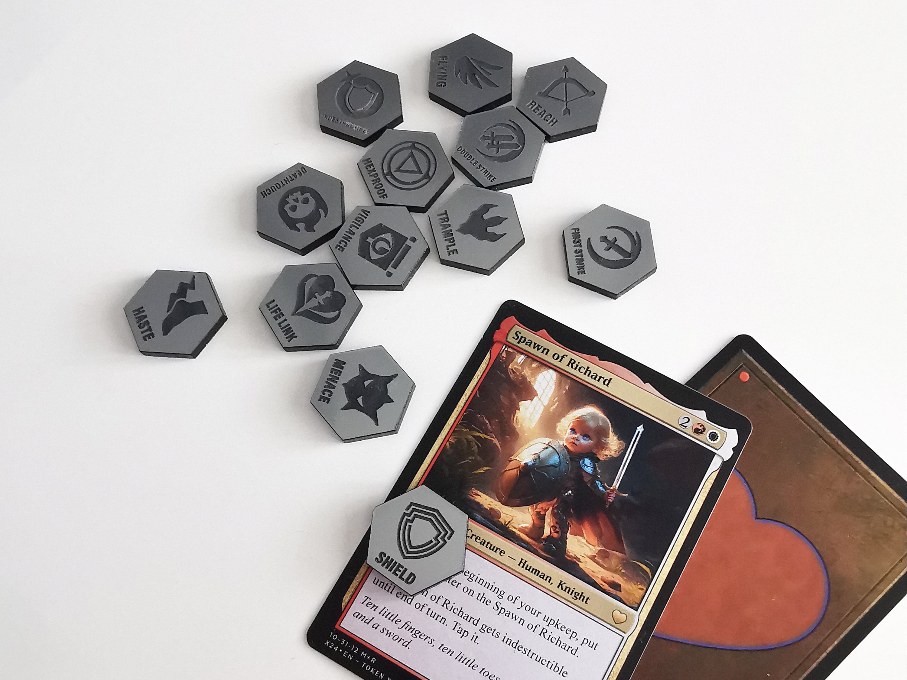 MTG Ability Counter, Hexagon, 24 Mm, Set of 10 Pc. - Etsy