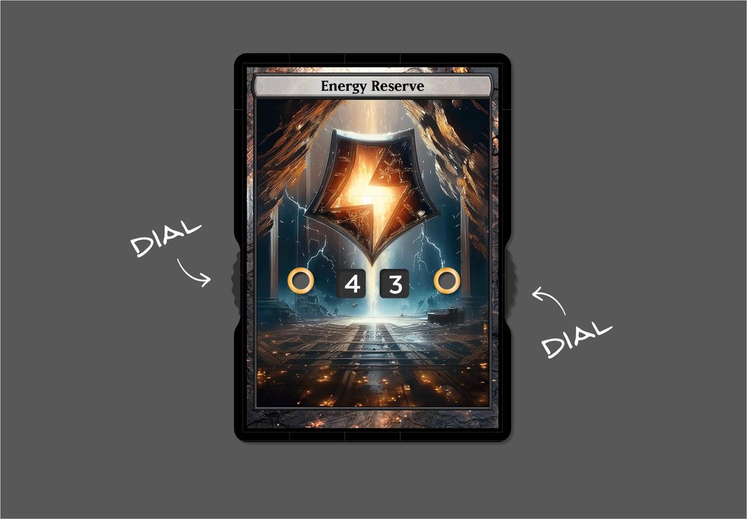 Energy Counter - Magic the Gathering - Etsy