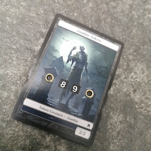 Meteorite Artifact Token With Number Display – Magic the Gathering - Etsy