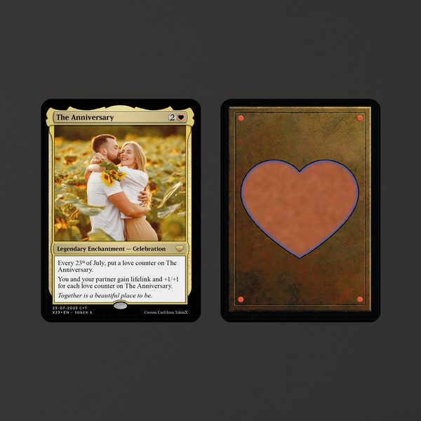 Anniversary Magic Card - Etsy