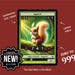 5/5 Dragon Token With Number Display – Magic the Gathering - Etsy