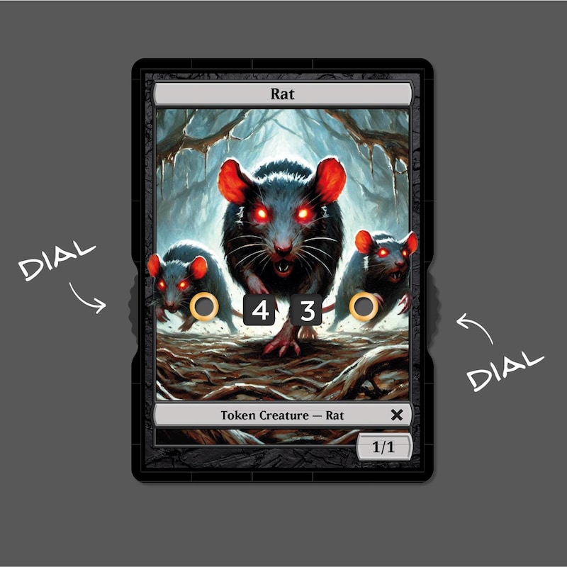 Rat Card - Etsy